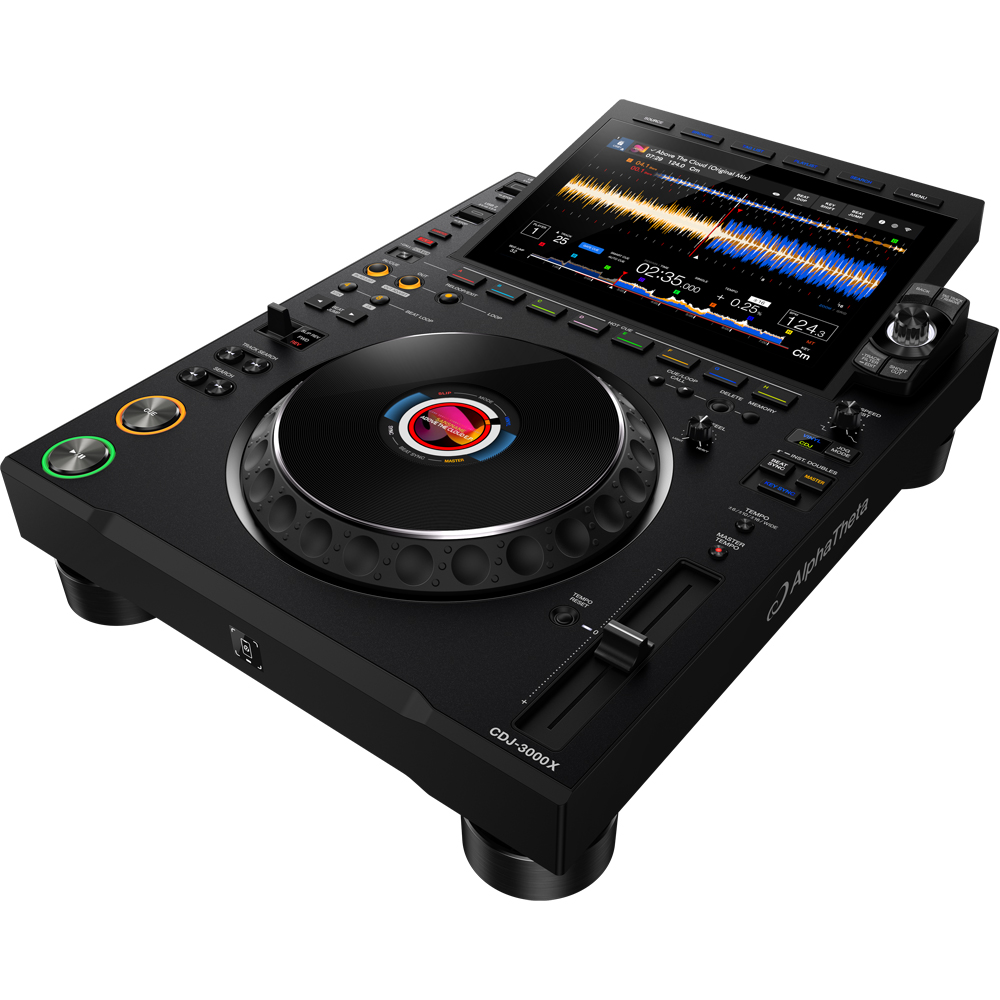 AlphaTheta CDJ-3000X & FLT Flight Case - The Disc DJ Store